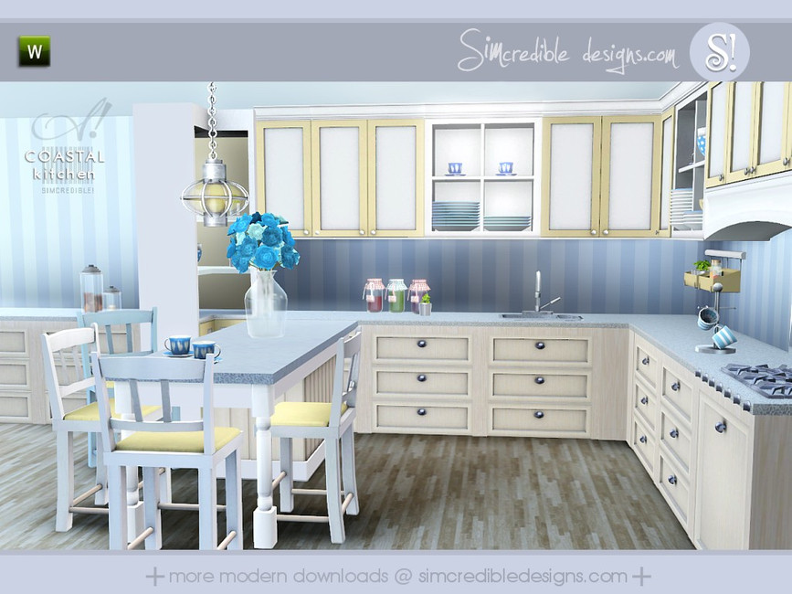 The Sims Resource - Coastal Kitchen