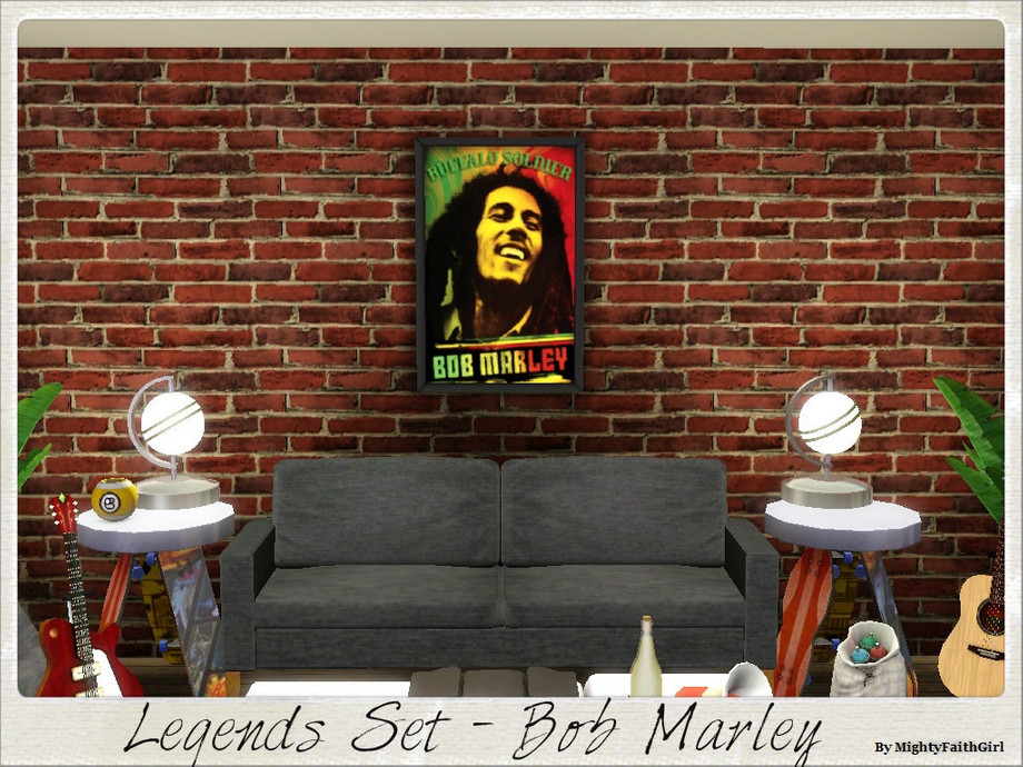The Sims Resource | Legends Set - Bob Marley