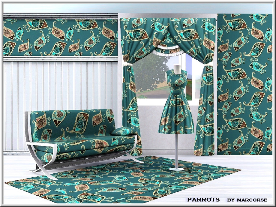 The Sims Resource | Parrots_marcorse