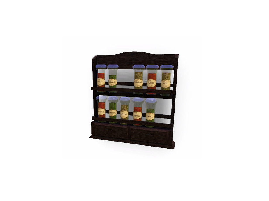 The Sims Resource | Pierre's Grandma's Spice Rack