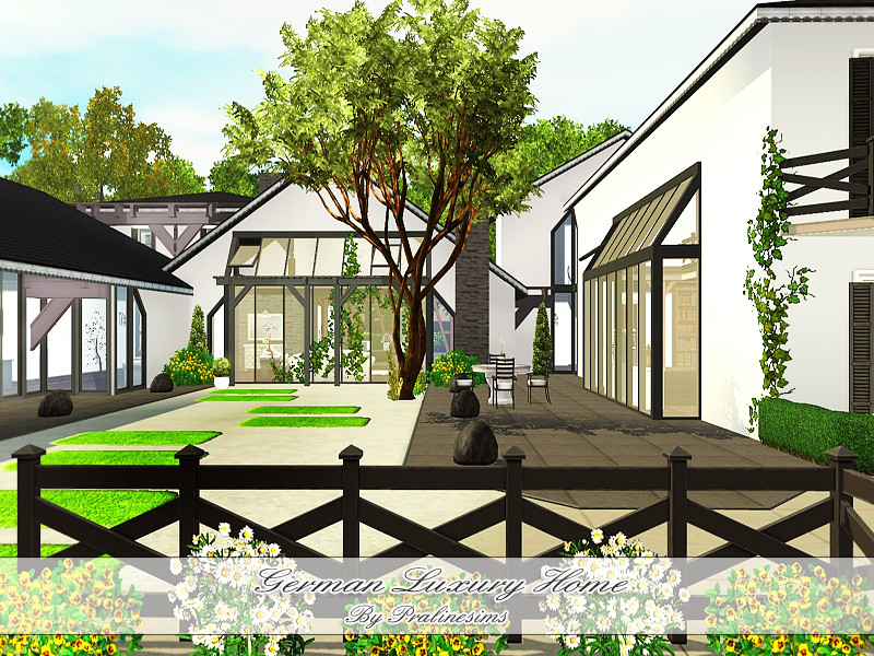 Pralinesims' German Luxury Home