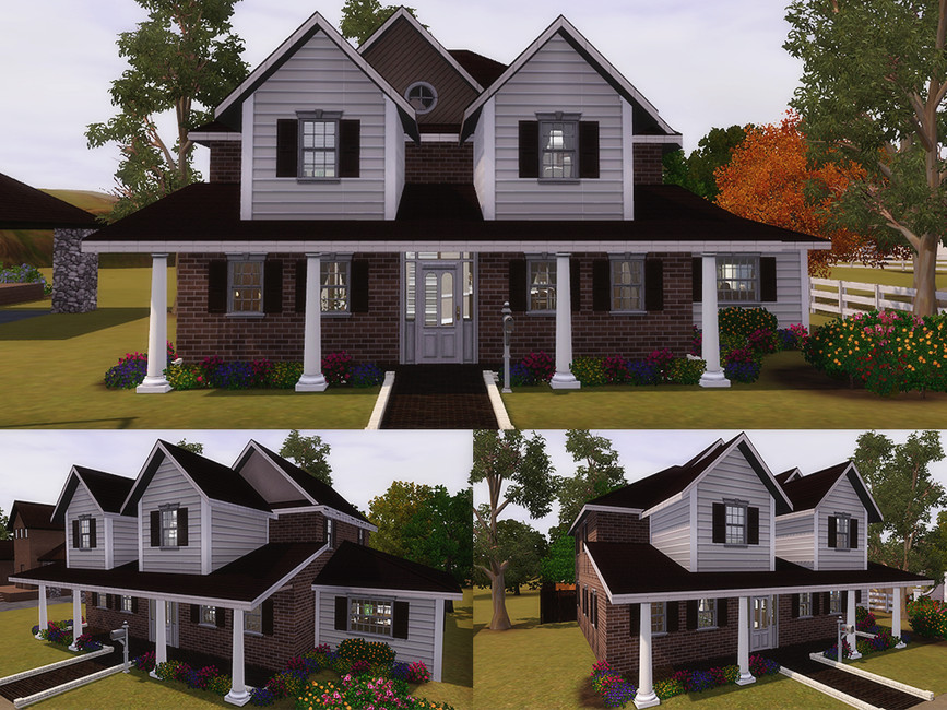 The Sims Resource - Colonial Cottage