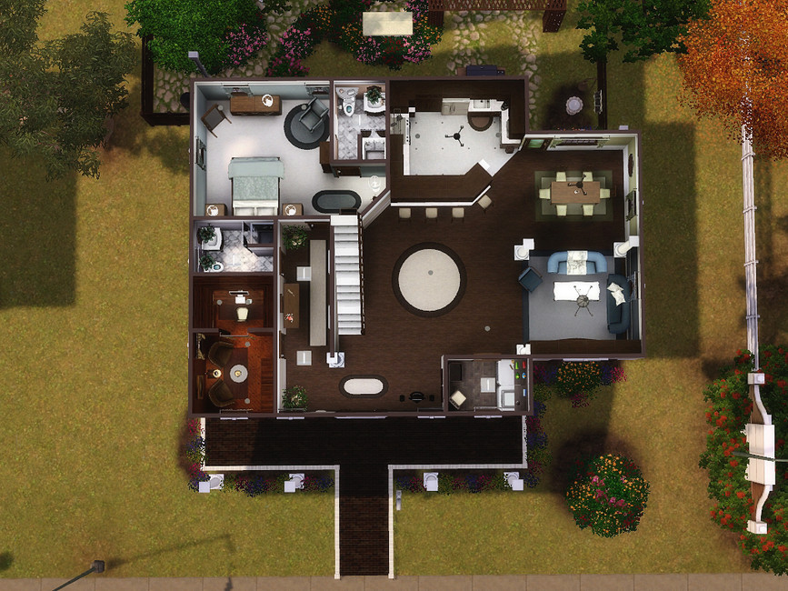 The Sims Resource - Colonial Cottage