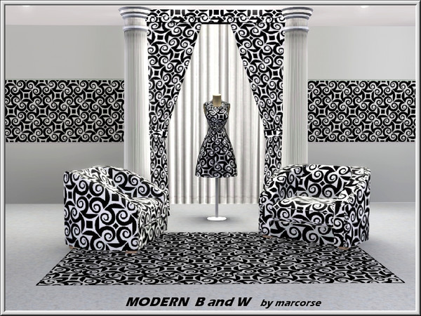 The Sims Resource | Modern BandW_marcorse