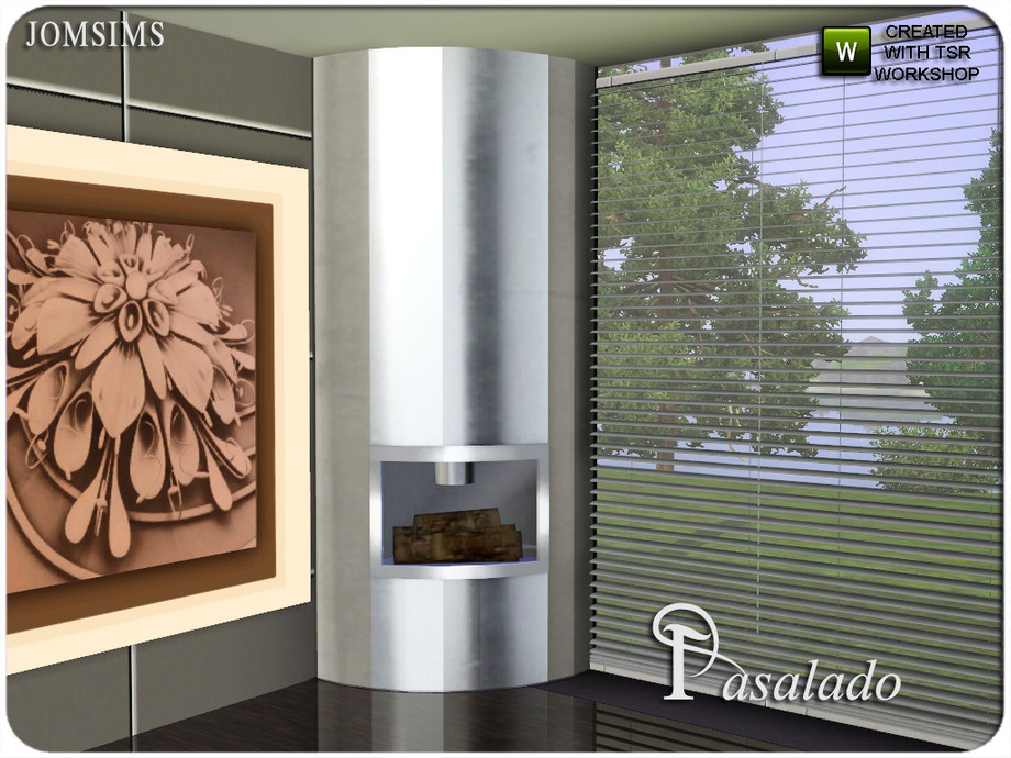 The Sims Resource | fireplace iron for corner pasalado