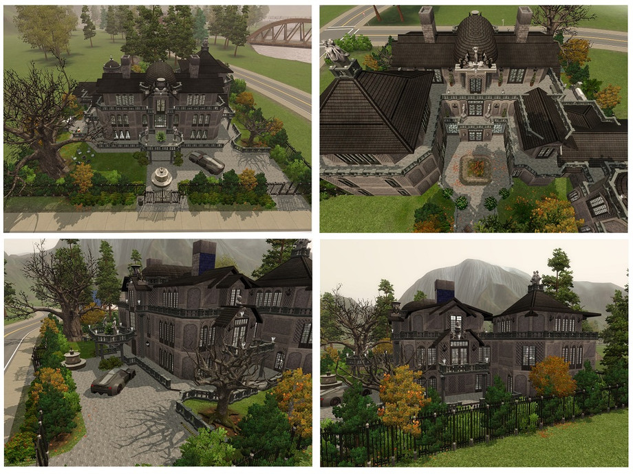 The Sims Resource | Corpse Bride Everglot Mansion