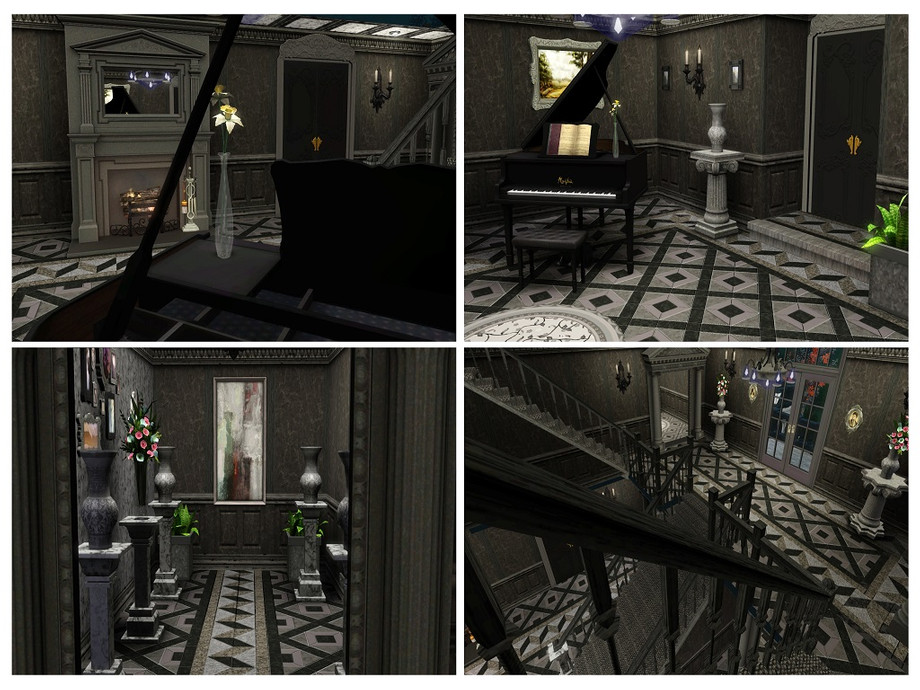 The Sims Resource | Corpse Bride Everglot Mansion