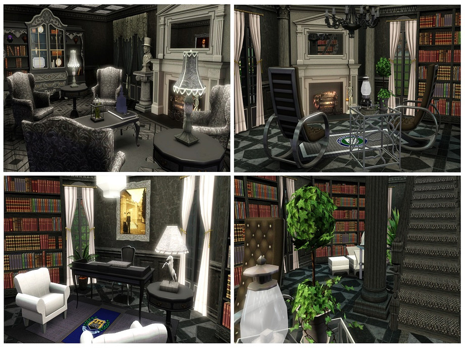 The Sims Resource | Corpse Bride Everglot Mansion