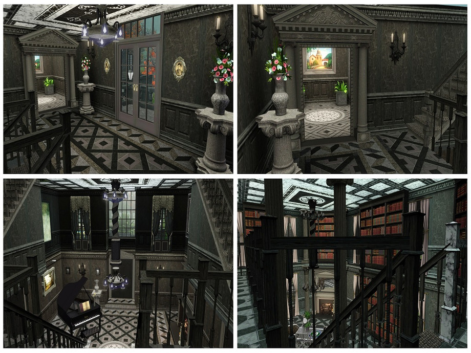 The Sims Resource | Corpse Bride Everglot Mansion