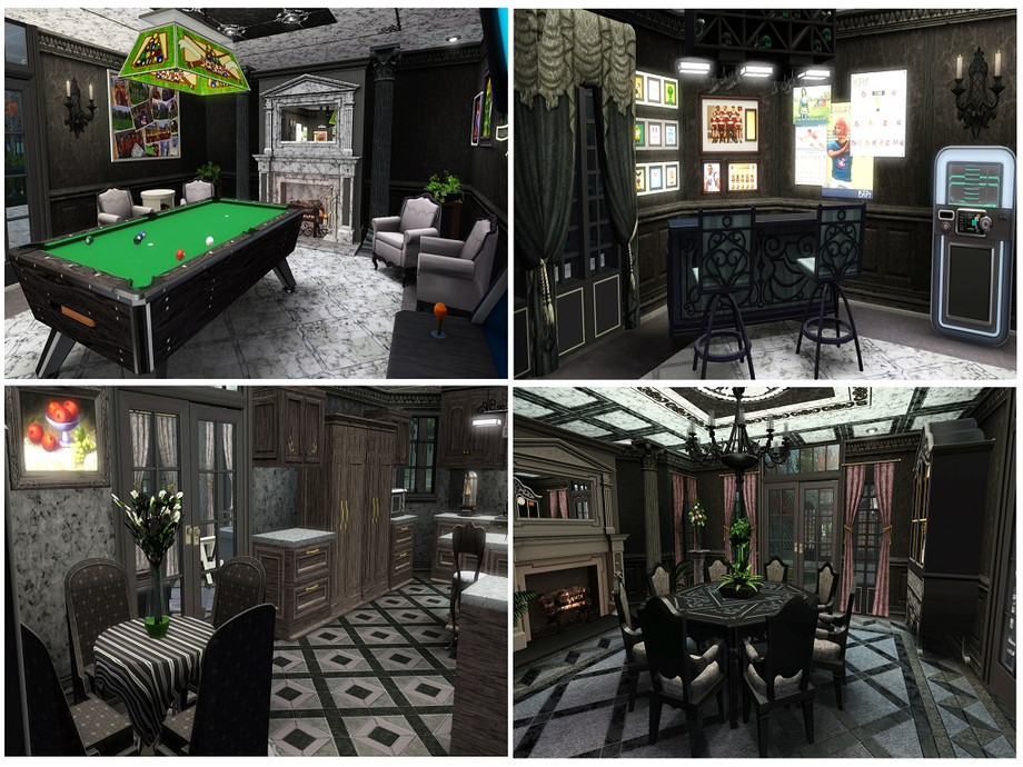 The Sims Resource | Corpse Bride Everglot Mansion