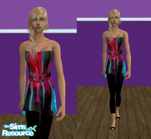 The Sims Resource - Aaliyah Set - #495427 Recolor
