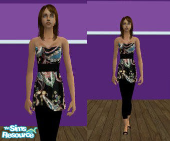 The Sims Resource - Aaliyah Set - #495427 Recolor