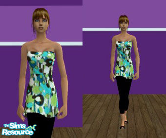The Sims Resource - Aaliyah Set - #495427 Recolor