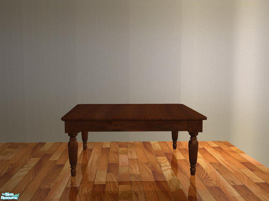 The Sims Resource - Potterybarn Diningroom - recolor - brown ...