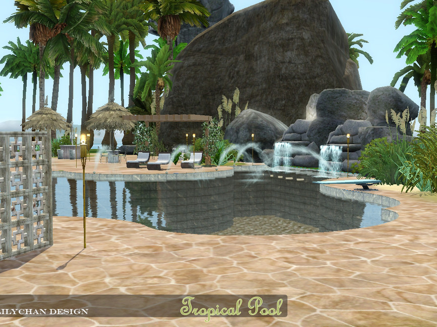 The Sims Resource - Tropical Pool