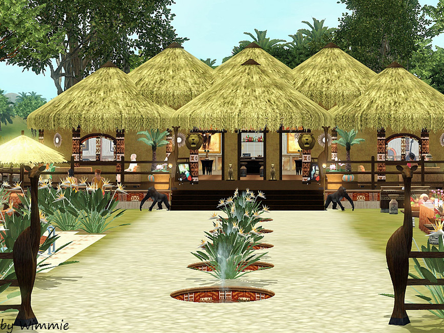 The Sims Resource - African Lodge