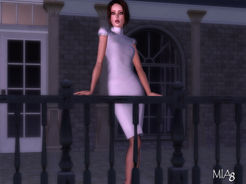 The Sims Resource | 4 Poses on the balcony by Mia8