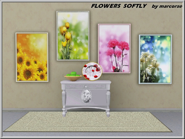 The Sims Resource | Flowers Softly_marcorse