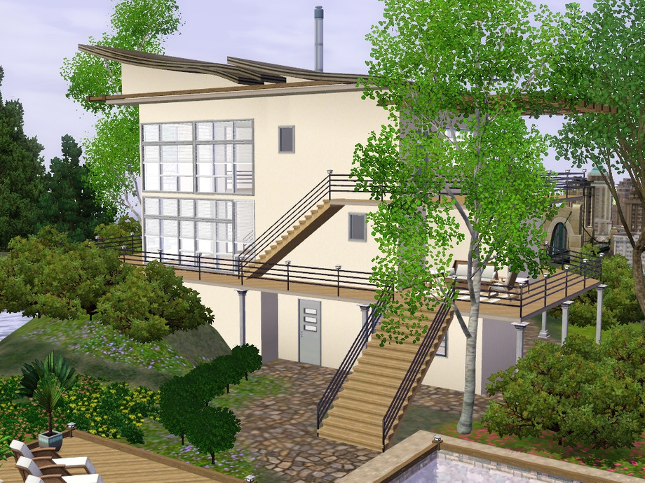 The Sims Resource | Small modern home