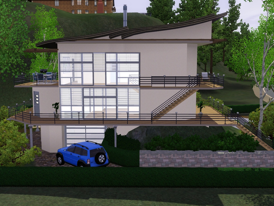 The Sims Resource | Small modern home