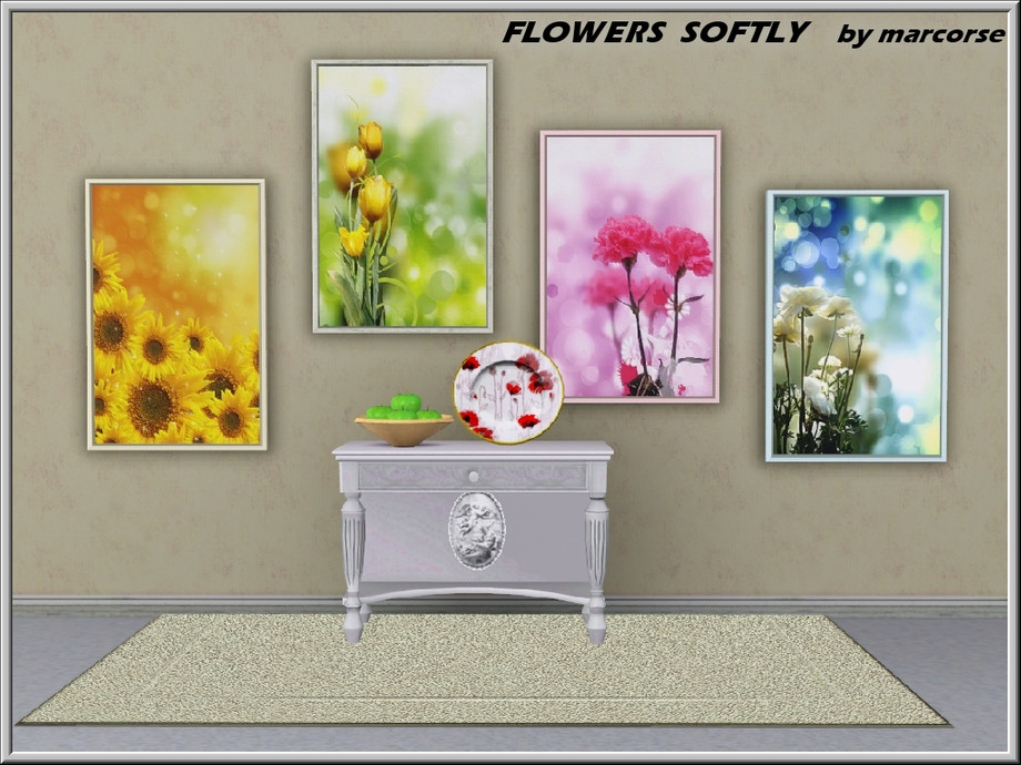 The Sims Resource | Flowers Softly_marcorse
