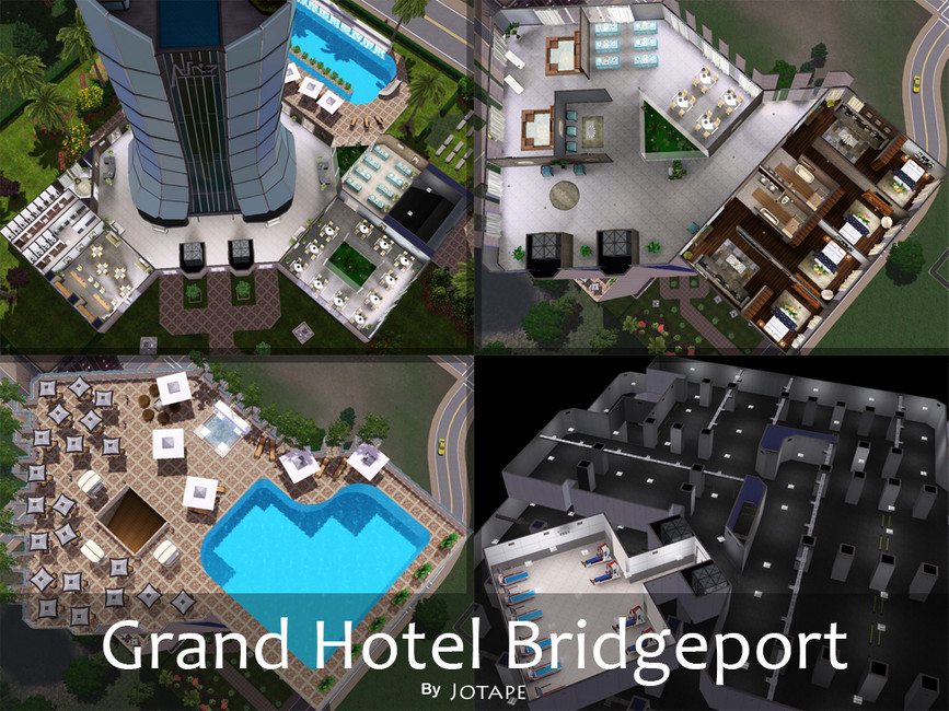 The Sims Resource - Grand Hotel Bridgeport