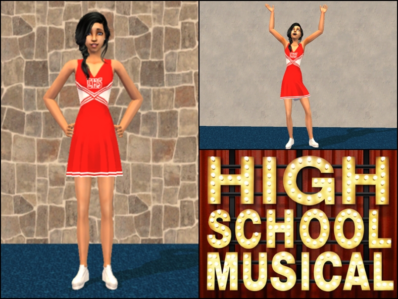 The Sims Resource | High School Musical Cheerleader