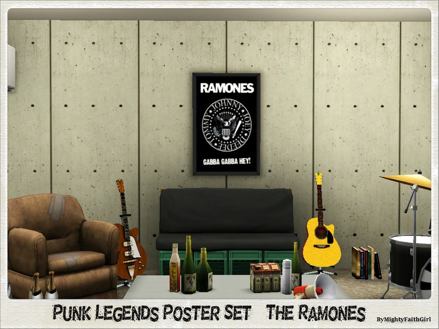The Sims Resource - Punk Legends Set