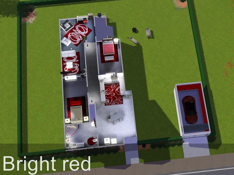 The Sims Resource | Bright Red