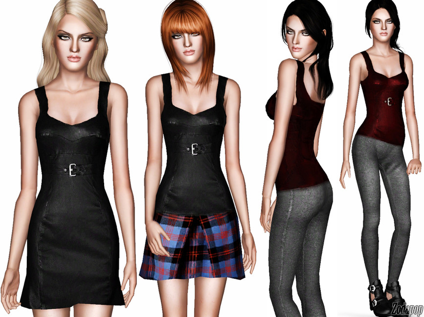 The Sims Resource - Fashion Set 14