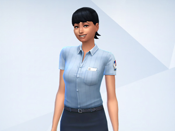The Sims Resource - Short Turtleneck Two color sweater(Couple dress)