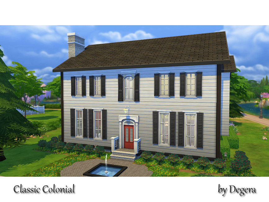 The Sims Resource - Classic Colonial