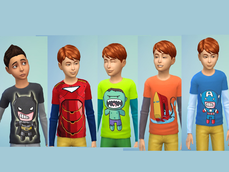 The Sims Resource - KidsCartoonSet