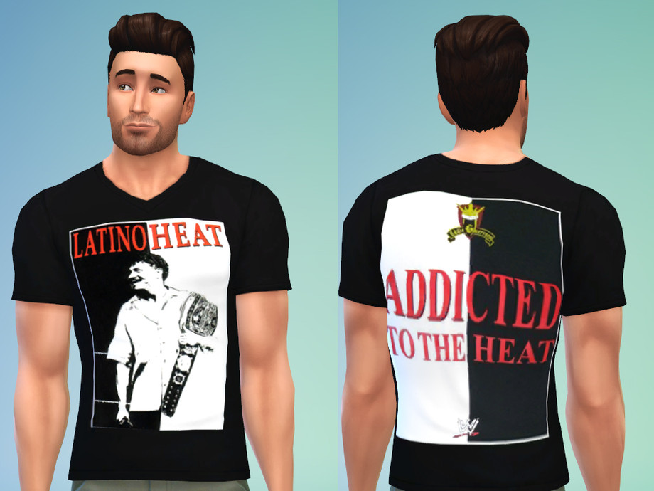 The Sims Resource | WWE Shirt Set 5