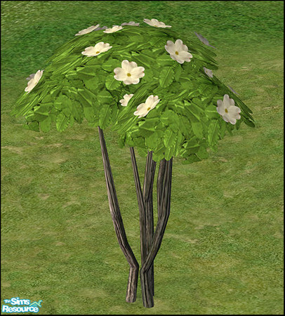 The Sims Resource - Lake Garden - Dogwood Topiary