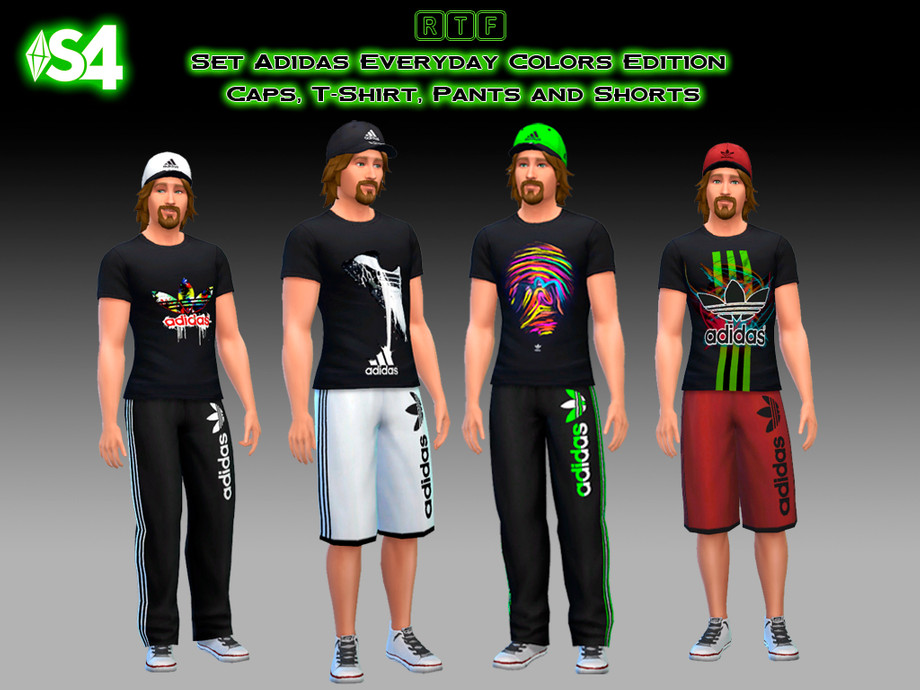 The Sims Resource | Set_Adidas_Everyday_Colors_Edition