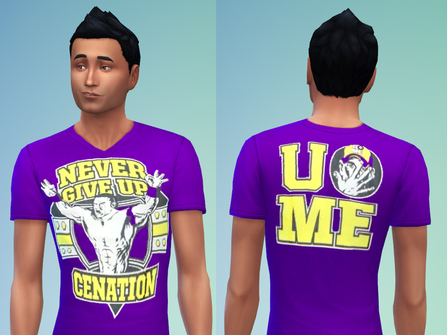 Sims 4 mod wwe t shirt - polecards