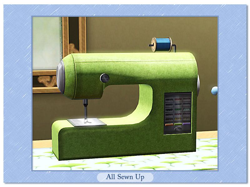 The Sims Resource | All Sewn Up Sewing Machine