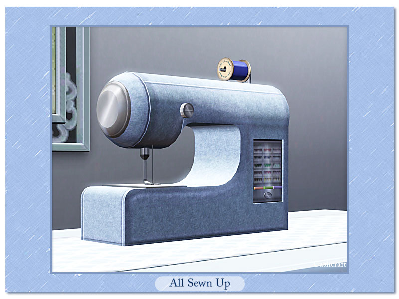The Sims Resource | All Sewn Up Sewing Machine