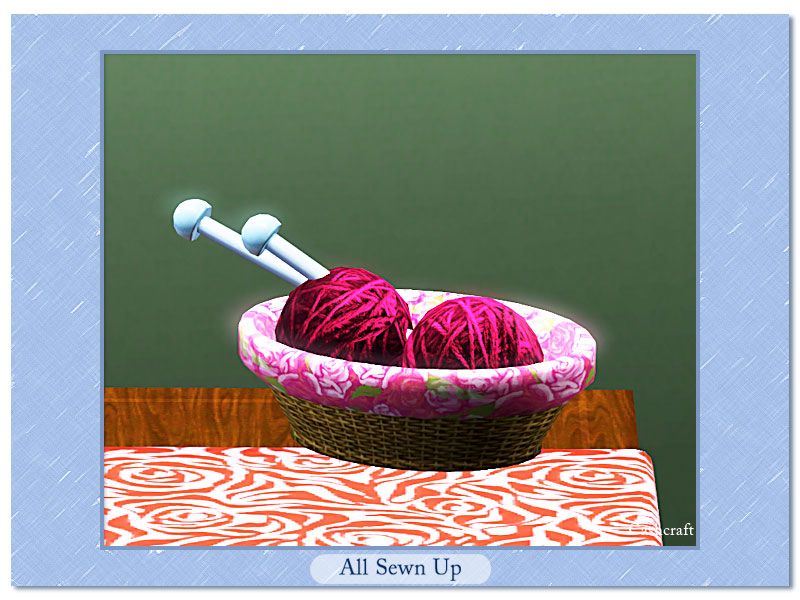 The Sims Resource | All Sewn Up Knitting