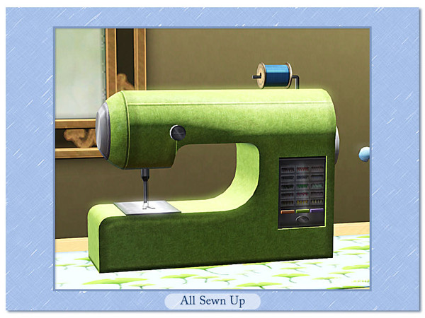 The Sims Resource | All Sewn Up Sewing Machine