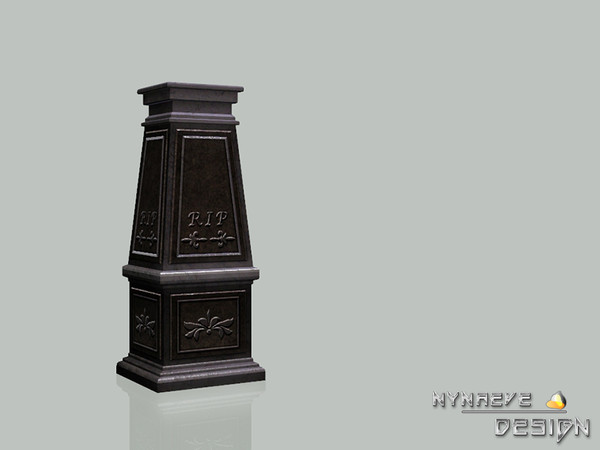 The Sims Resource | Halloween Props - RIP Obelisk