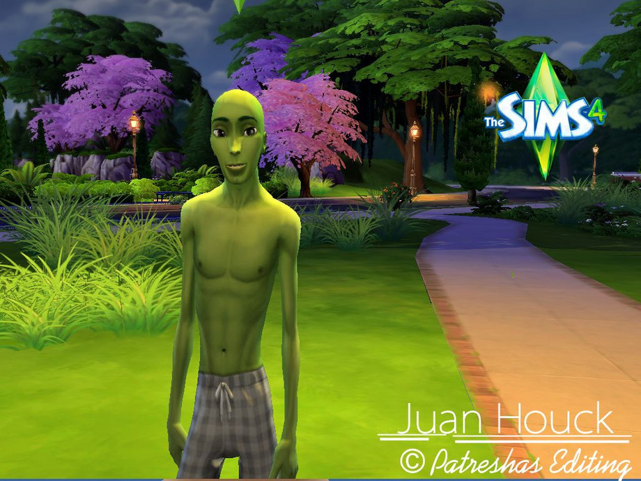 The Sims Resource | Juan Houck The Alien with many Faces