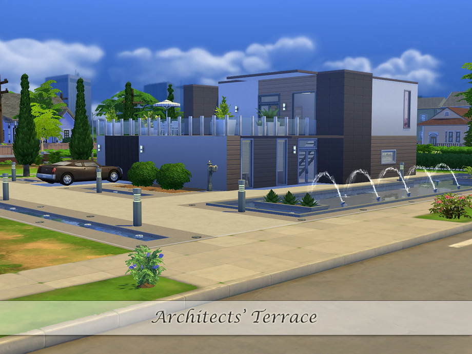 The Sims Resource | Architects' Terrace