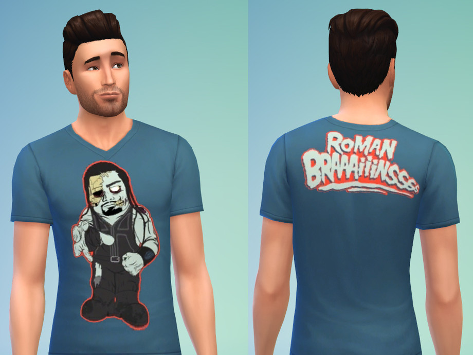 The Sims Resource | WWE Roman Reigns Shirt