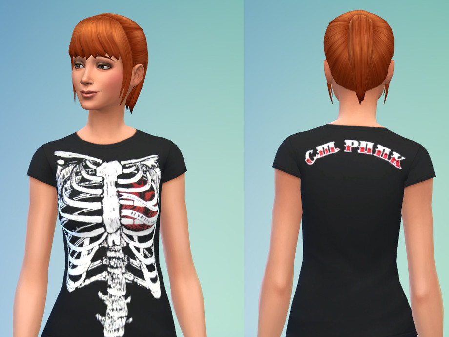 The Sims Resource | WWE Diva Shirts Set 5
