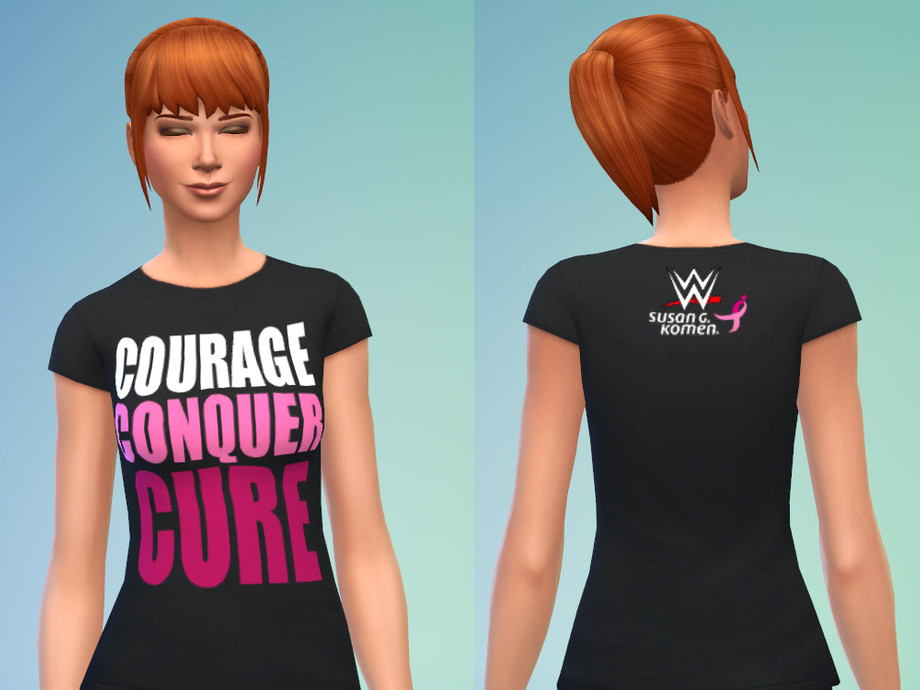 The Sims Resource | WWE Diva Shirts Set 5