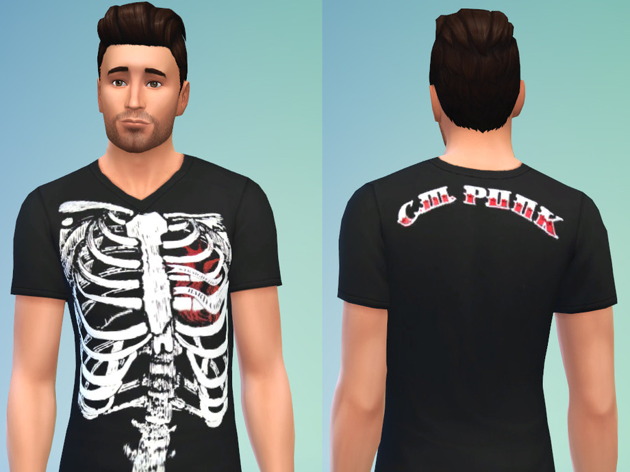 The Sims Resource | WWE Shirts Set 8