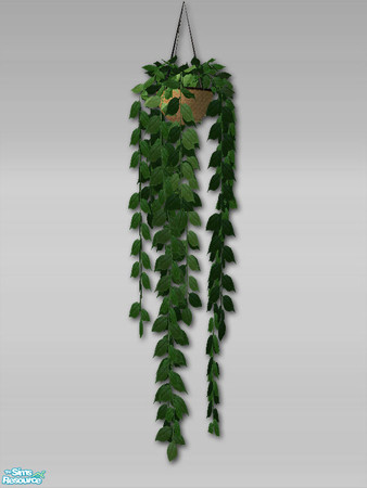 The Sims Resource | Lucca Hanging Plant - Basket Recol 02