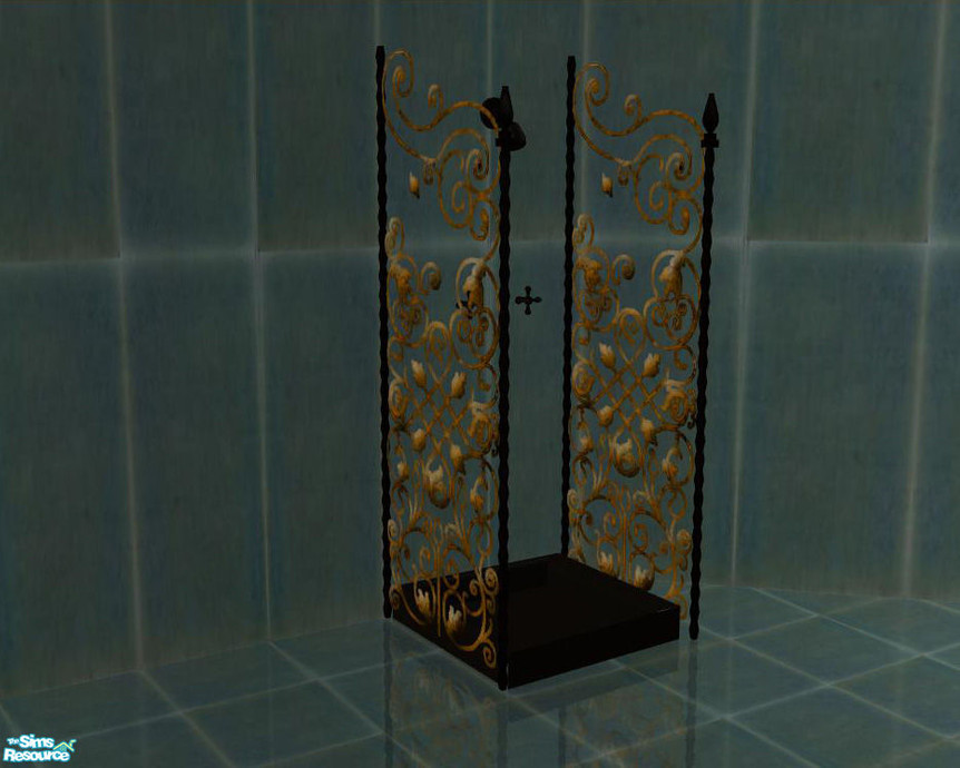 The Sims Resource | Sasilia Newport - Bath room - recolor - Shower 2